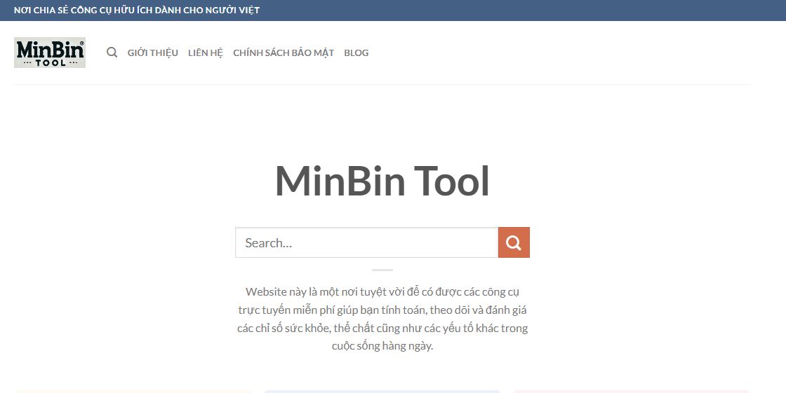 MinBin Tool: Trang web chia sẻ công cụ hữu ích dành cho người Việt